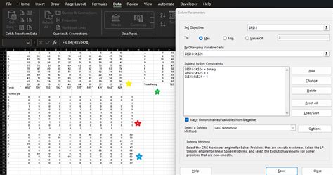 Calculate Best Possible Lineup From Group Of Players Using Performance Ratings In Libreoffice