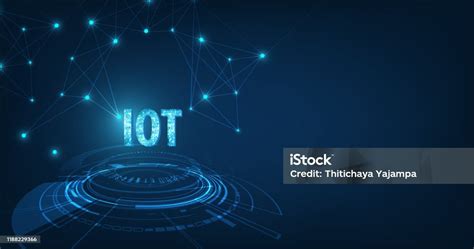 Internet Of Things Conceptbig Data Cloud Computing Network Of Physical Devices With Secure