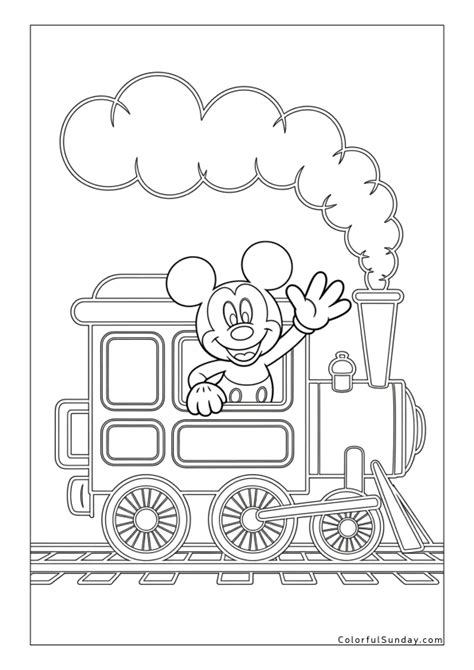 60 Mickey Mouse Coloring Pages Free Pdf Printables