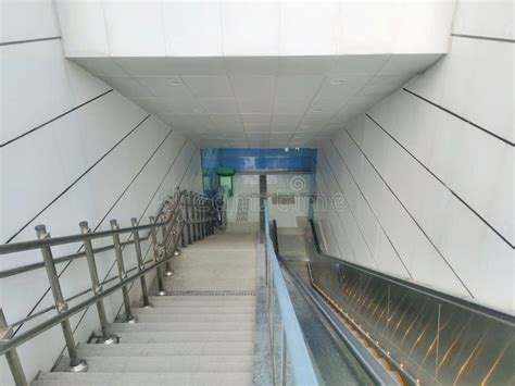 The Automatic Escalator Stock Image Image Of Technology 311490179
