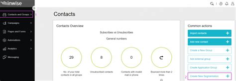 Create Segmentation Inwise