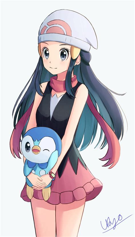 Dawn And Piplup Pokemon And 2 More Drawn By Ukyou Ukyopokemon