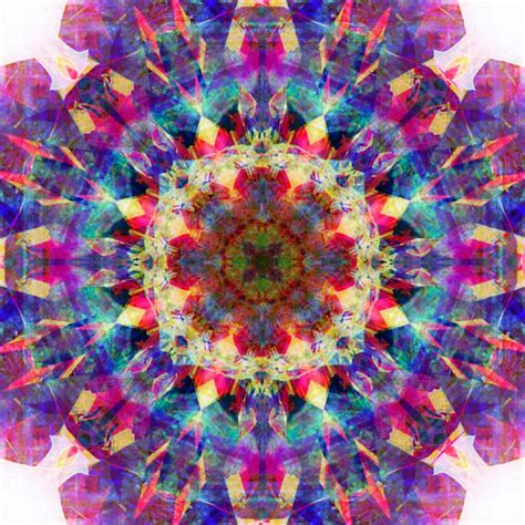 Trail Of Breadcrumbs Weekly Mandala Prism Peacock