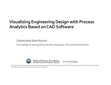 Pdf Visualizing Engineering Design With Process On Cad Softwareenergy