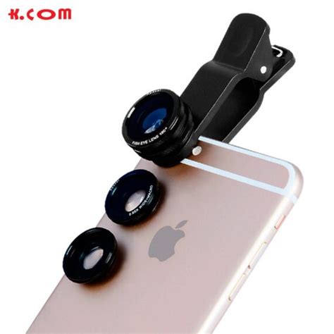 Kit De Lentes Para Celular Kcom