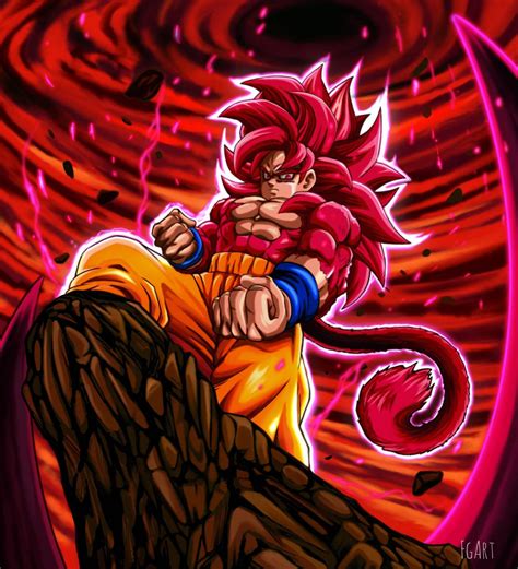 Adult Goku Ssj4 Daima By Erit91 On Deviantart