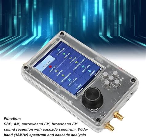 Software Defined Radio Kit Portapack H2 Hackrf One Rtl Sdr 3 2 Inch