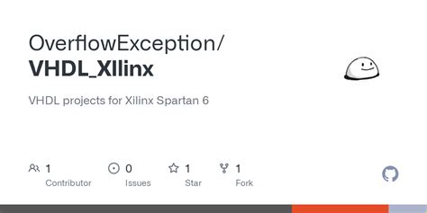 Github Overflowexceptionvhdlxilinx Vhdl Projects For Xilinx Spartan 6