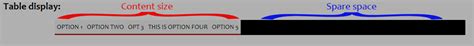 Justified Horizontal Menu Css And Javascript Solutions Xoogu