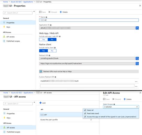 Problems Authenticating With Msal And Azure B2c In A Xamarinforms App