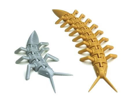 Articulated Bugs By Ran D Printing Art D Printed Objects D Printer Designs