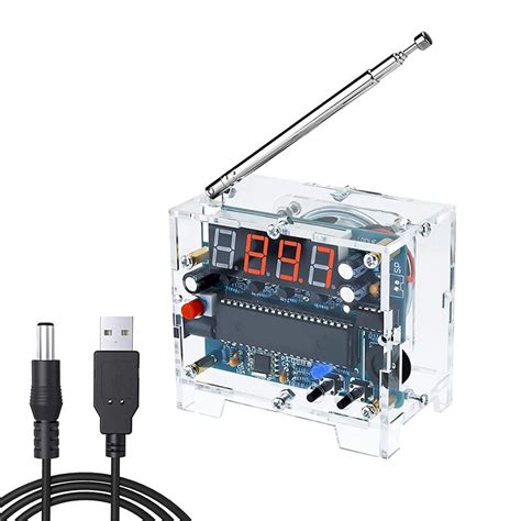 Diy Radio Fm Receiver Kit Digital Radio 76mhz 108m Grandado