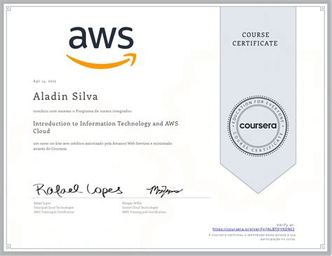 Aws Cloudcomputing It Networking Cybersecurity Coursera Aladin