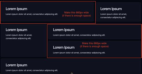 Css How To Build A Grid Like That With Tailwind With Fixed Pixel