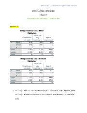 Understanding SPSS Cluster 1 Analysis Measures And Course Hero