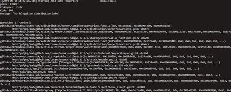 gaiad runtime error · issue 127 · cosmos gaia · github