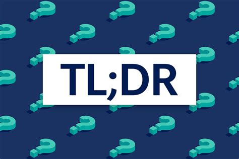 What Does TL DR Mean Definition And Usage Explained