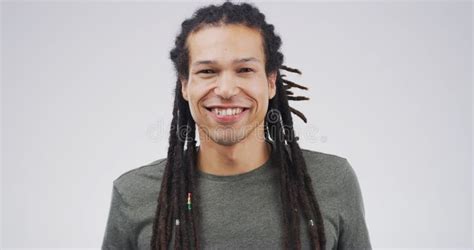 Education Portrait And Smile Of Student Man In Studio For College Or