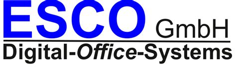 ESCO GmbH - Digital Office Systems
