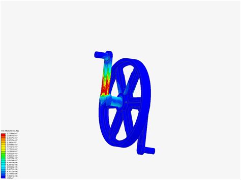 simulation of a crank assembly copy by jfcasilaoayap simscale
