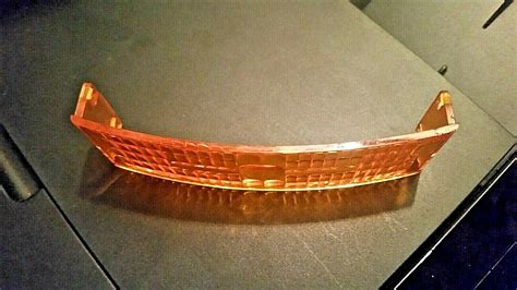 Code 3 Pse Lower Deck Halogen Lens Filter Amber Nos T05174 Ebay