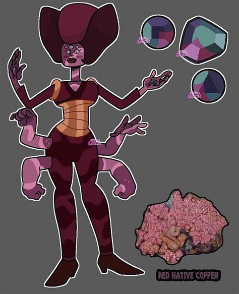 Garnet And Morganite Red Native Copper Steven Universe Gem Steven Universe Fanart Steven