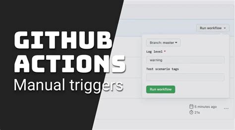 Manual Trigger In GitHub Actions