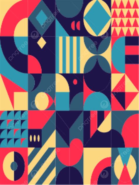 Geometric Abstract Color Block Background Geometric Background Hit Color Background Image For