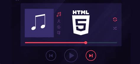 Html5 Audio Player To Play Music And Playlist