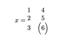 Tables Specifying An Array Columnwise In Math Mode TeX LaTeX Stack Exchange