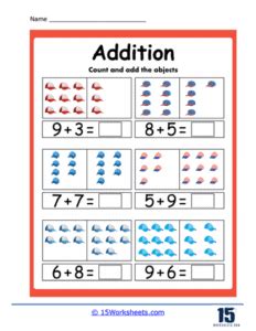 Adding Objects Worksheets Worksheets