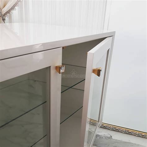 Белая тумба «Ферни» из МДФ высокий глянец на заказ в Москве | Фиорензо