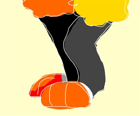 Cinderaces Feet Drawception