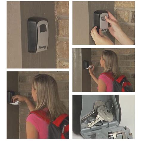 Master Lock Key Safe Box Outdoor Wall Mount Combin Grandado