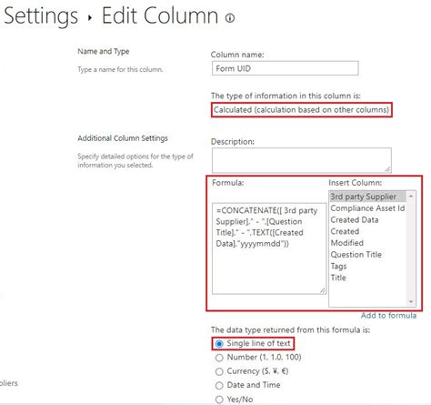 Is It Possible To Generate A Custom Uid Into A Ms Lists Column Also