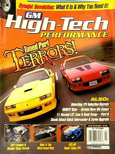 Gm High Tech Performance Gmhtp Magazines With Buick Grand National And Turbo Regals
