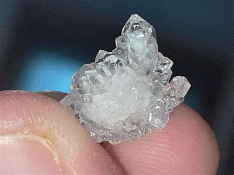 This Is What I M Assuming To Be A Tiny Quartz Cluster It Broke Off