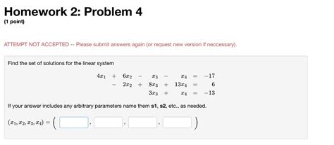 Solved Homework 2 Problem 4 1 Point Attempt Not Accepted