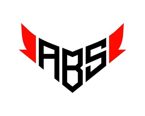 Premium Vector Abs Letter Logo Design