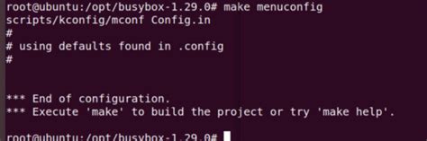 使用busybox制作最小文件系统并烧写入开发板使用busybox129制作一个最小的文件系统 Csdn博客