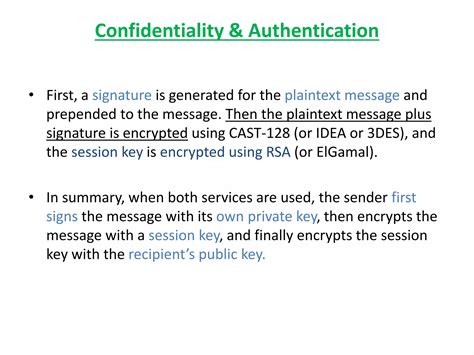 Pgp Pretty Good Privacy Pptx