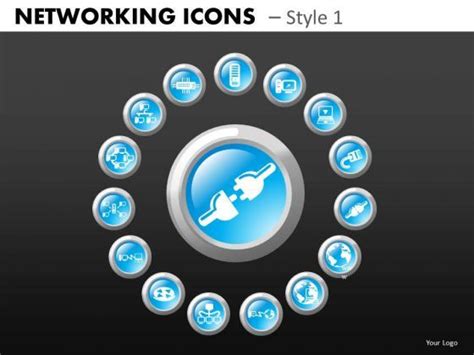 Network Plugin Icons PowerPoint Templates Editable Ppt Slides