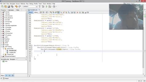 Learning Php การเขียนโปรแกรมตารางเรียนตารางสอนด้วย Php Youtube