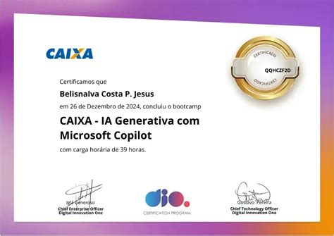 Meu Presente De Natal Finalizei Bootcamp Caixa Ia Generativa