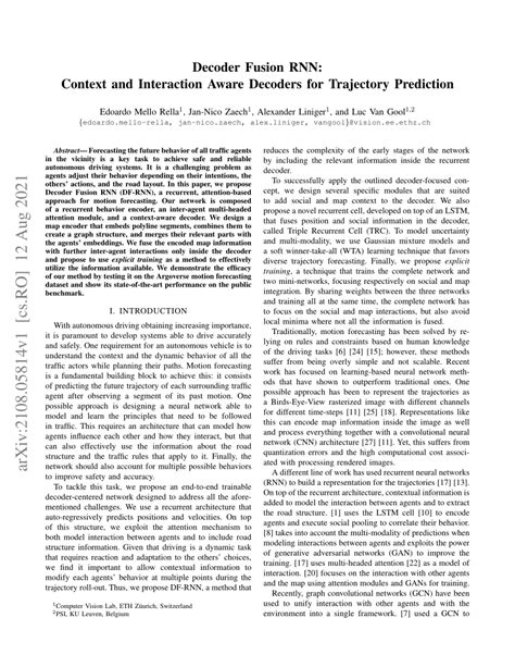 Pdf Decoder Fusion Rnn Context And Interaction Aware Decoders For