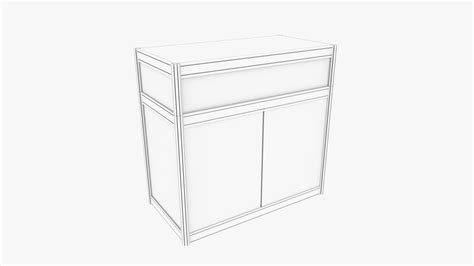 Octanorm Jewellery Counter 3d Model Turbosquid 2149529