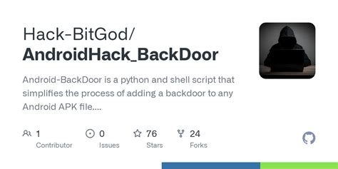 Github Hack Bitgodandroidhackbackdoor Android Backdoor Is A Python