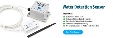 curbing water loss with wireless iot flood detection sensors