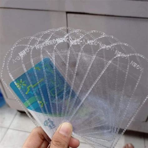 Jual Sampul Plastik KTP Etoll Cover Kartu ATM Shopee Indonesia