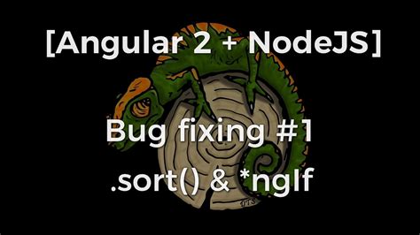 Angular2 Nodejs Bug Fixing Sort And N Youtube